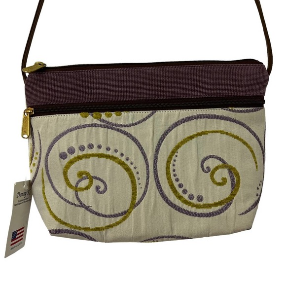 Danny K | Bags | Danny K Floral Tapestry Embroidered Crossbody Bag ...